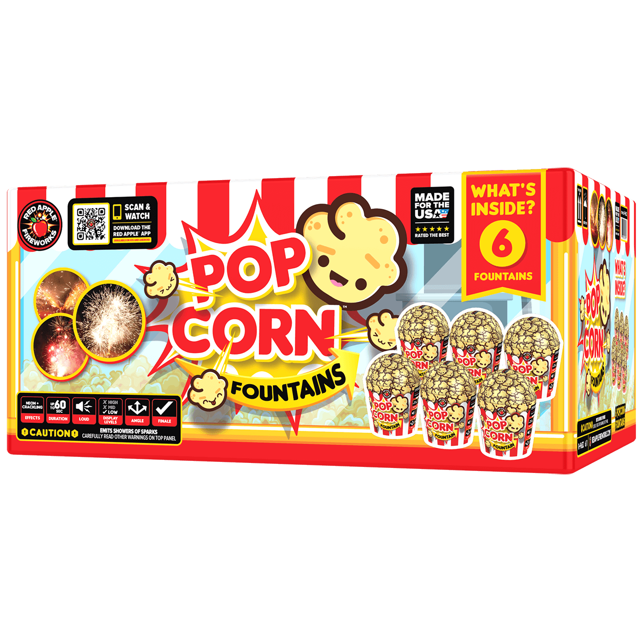 Shop Our Popcorn® Fountains – Red Apple® Fireworks