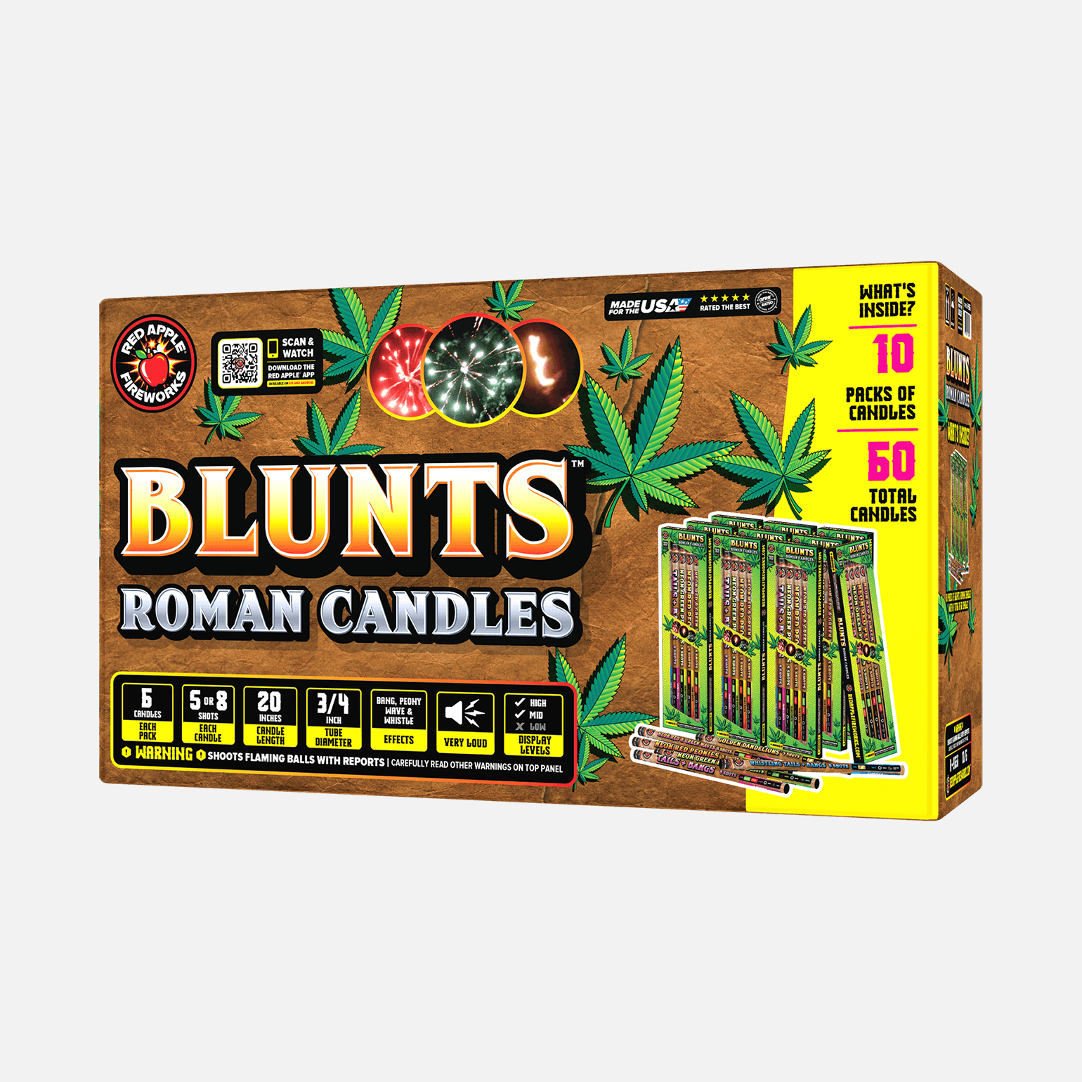Buy Blunts™ Roman Candle Fireworks Online