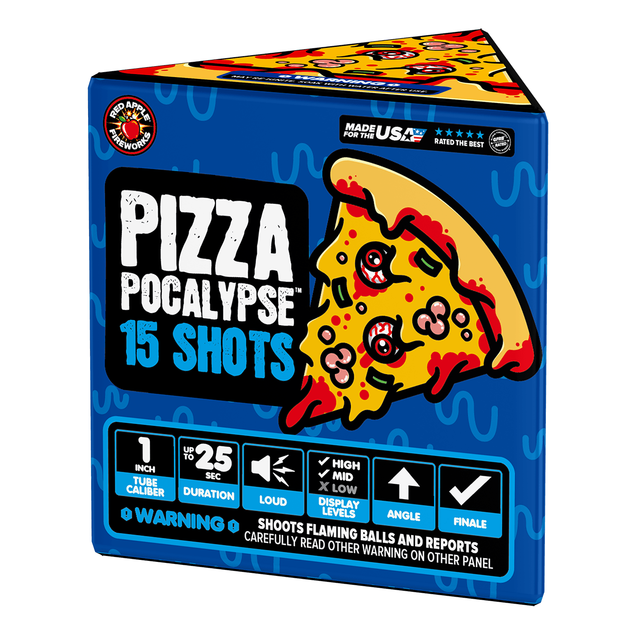 Buy Pizza-Pocalypse™ 90 Shot Standard Aerial Finale Sets® Fireworks ...