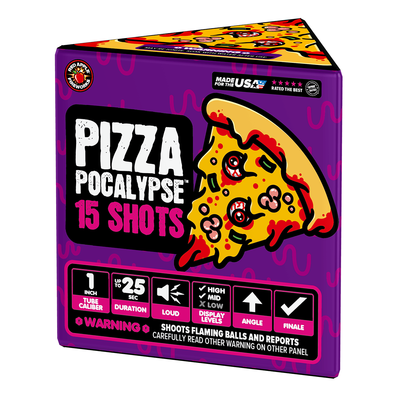 Buy Pizza-Pocalypse™ 90 Shot Standard Aerial Finale Sets® Fireworks ...