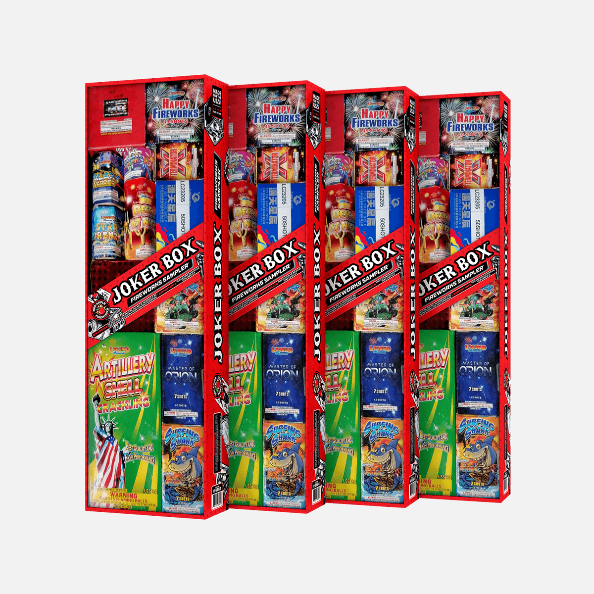 Joker™ Box Fireworks Samplers™