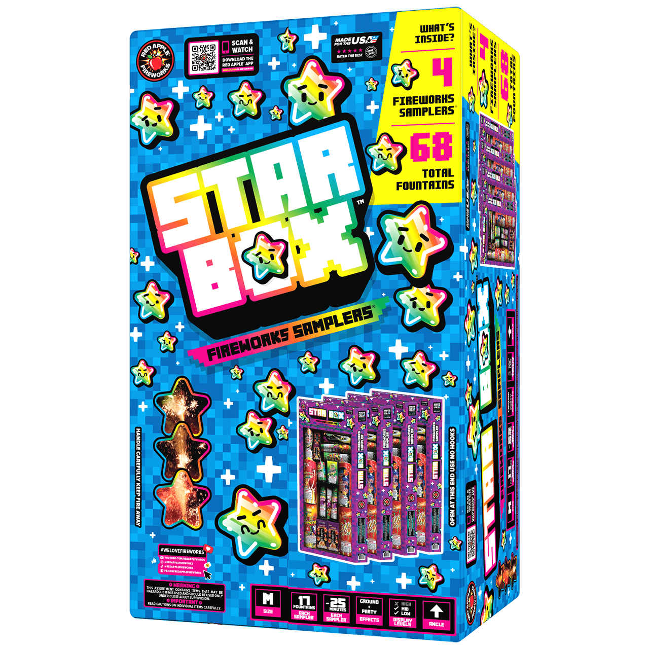 Buy Shop Star Box™ Fireworks Samplers® Online – Red Apple® Fireworks