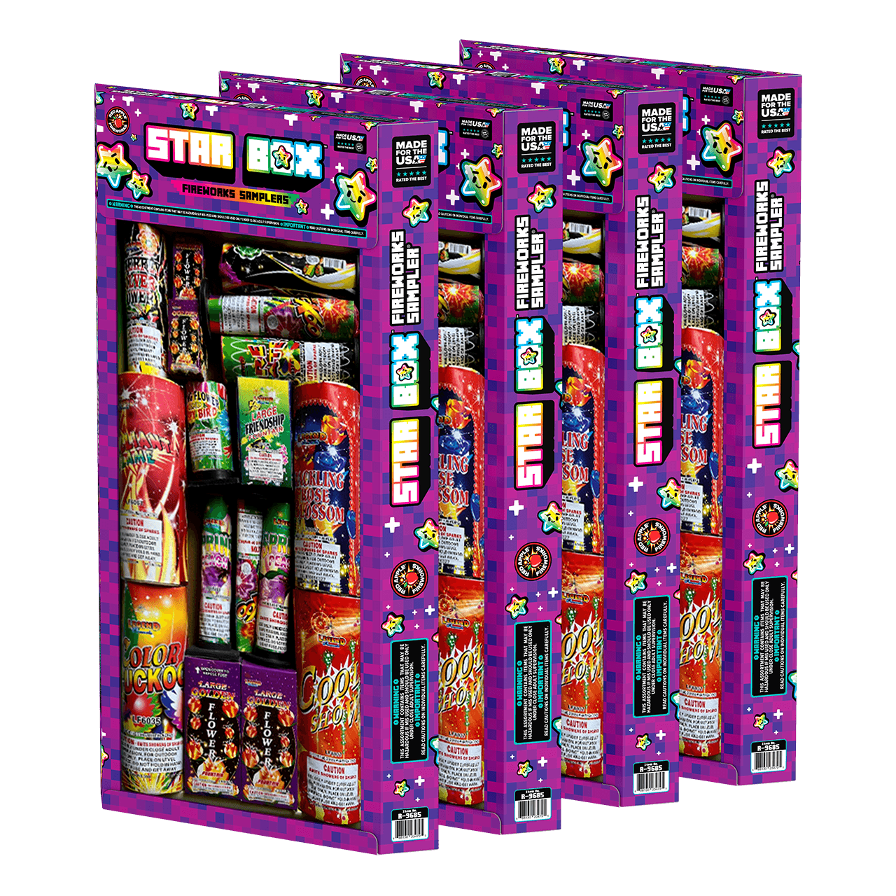 Buy Shop Star Box™ Fireworks Samplers® Online – Red Apple® Fireworks