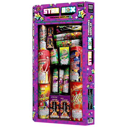 Shop Star Box™ Fireworks Samplers® – Red Apple® Fireworks