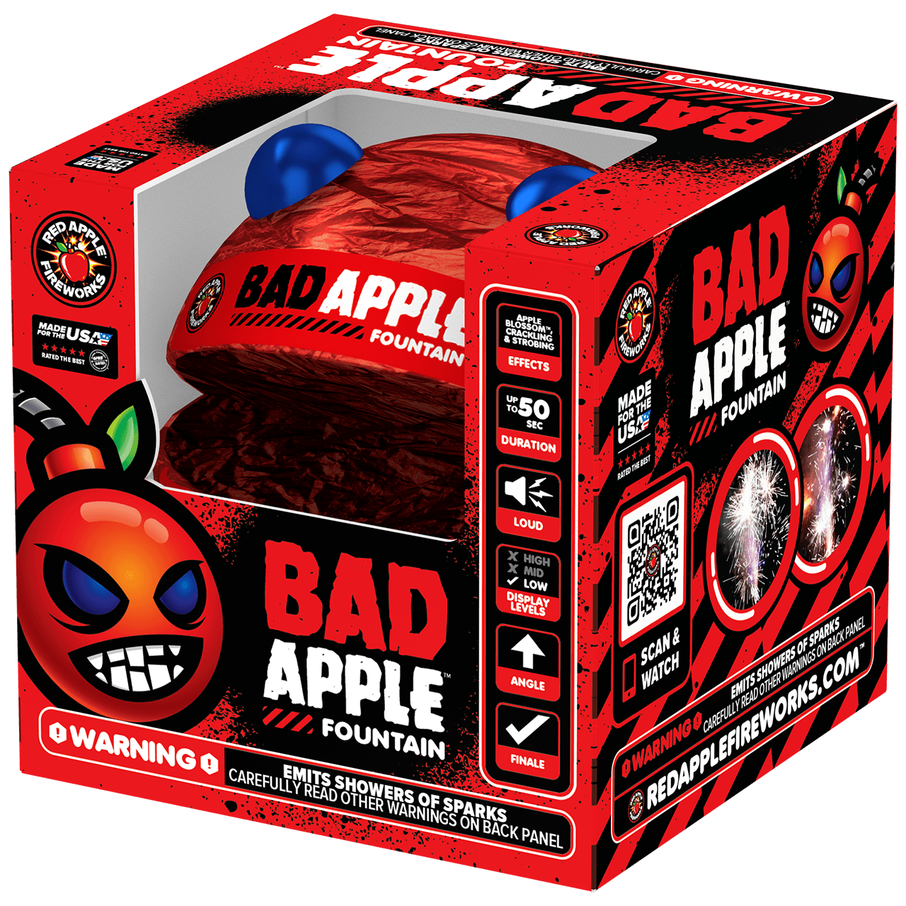 Buy Bad Apple™ Firework Fountains Online – Red Apple® Fireworks