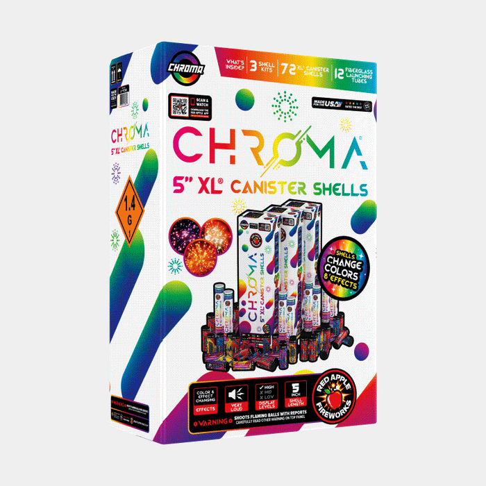 Chroma Color-Changing 5-Inch XL Shells