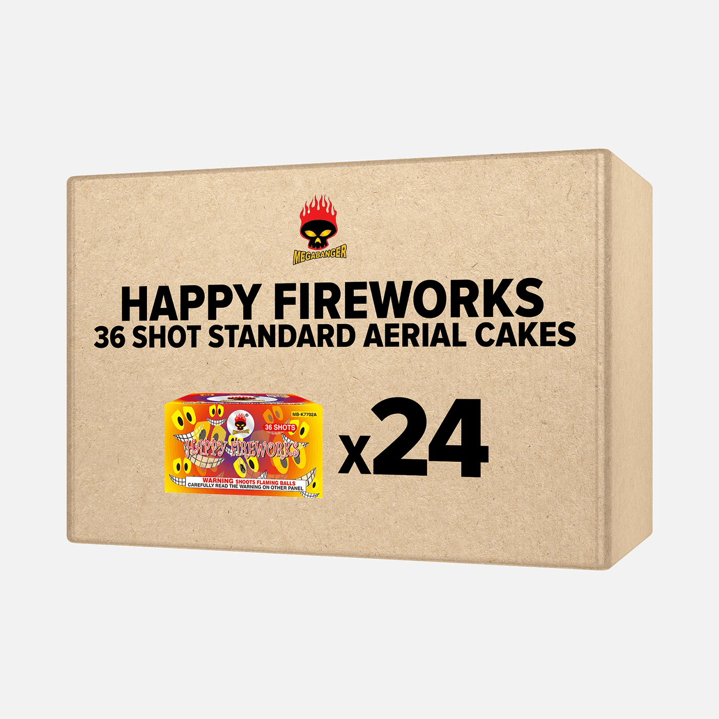 Shop Happy Fireworks 36 Shot Standard Aerial Cakes Online