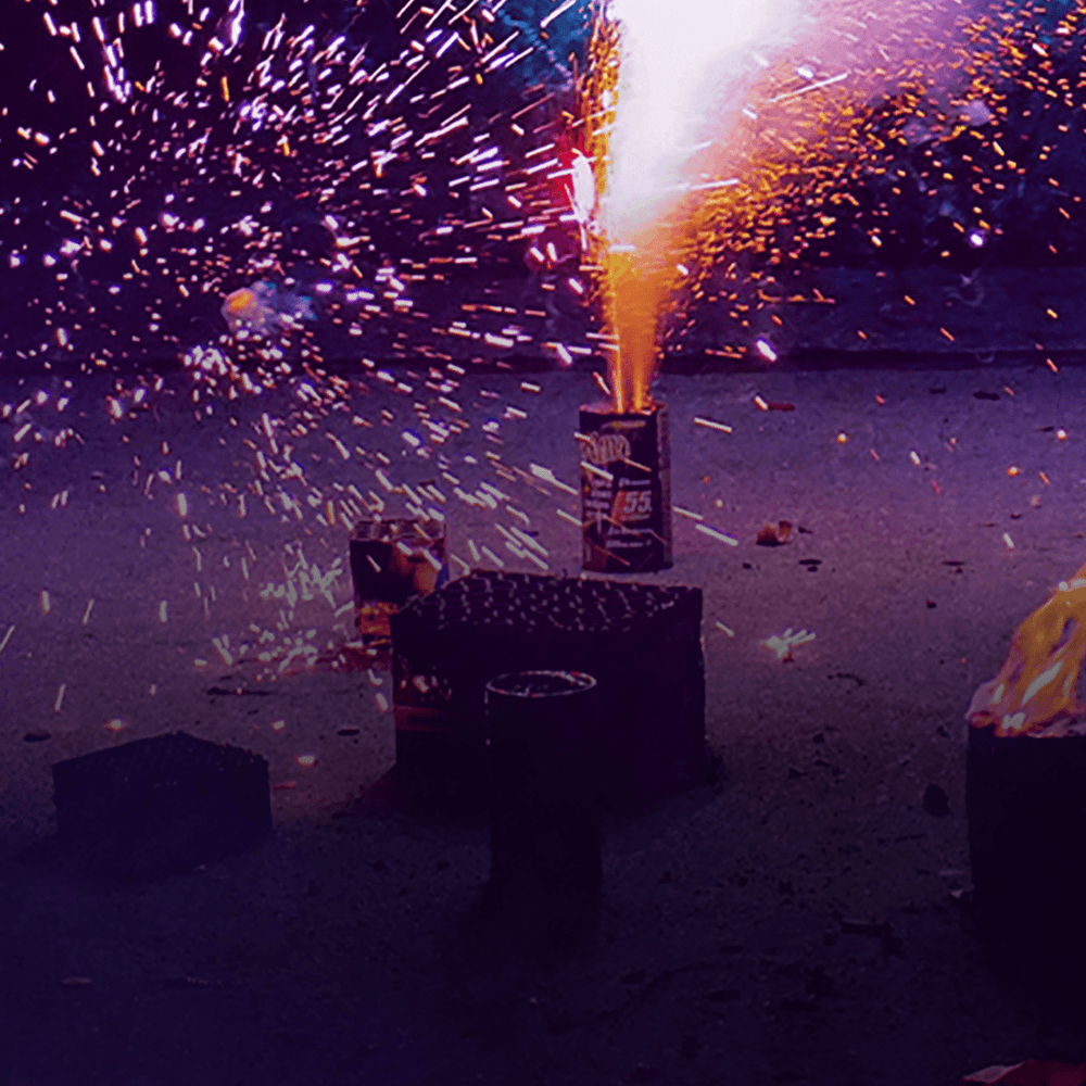 What Makes Fireworks Blue? | Red Apple Fireworks