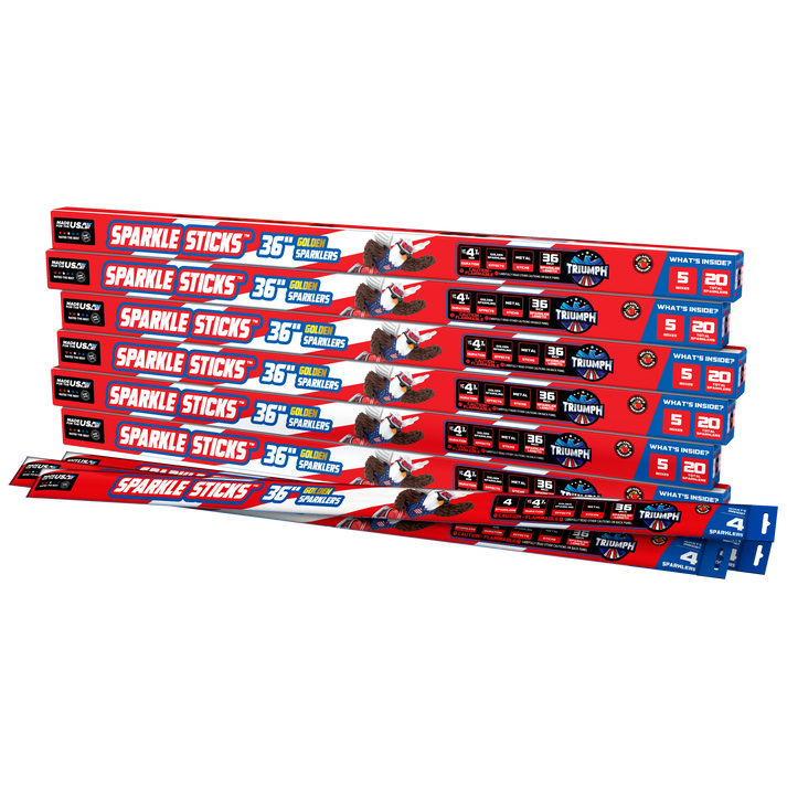 Buy Sparkle Sticks™ 36 Inch Metal Sparkler Fireworks Online – Red Apple ...