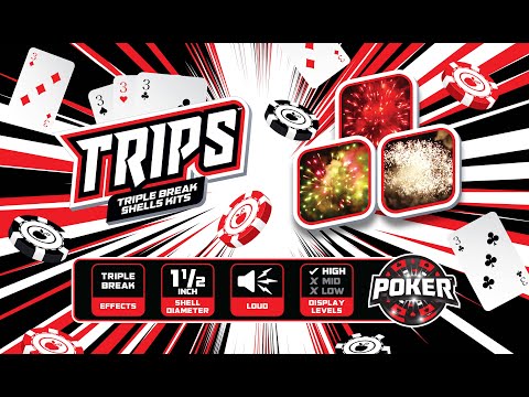 TRIPS™ Triple Break Ball Shells – Red Apple® Fireworks