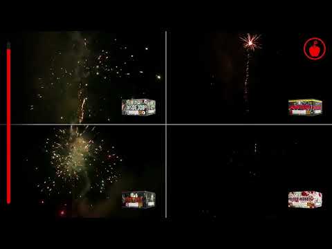 Buy Mob Madness 196 Shots XL® Aerial Finale Set® Fireworks by Brothers ...