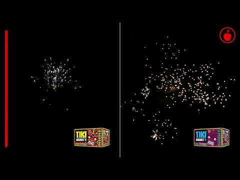 Tiki® Assault™ 84-Shots Large Aerial Finale Set® Fireworks – Red Apple ...