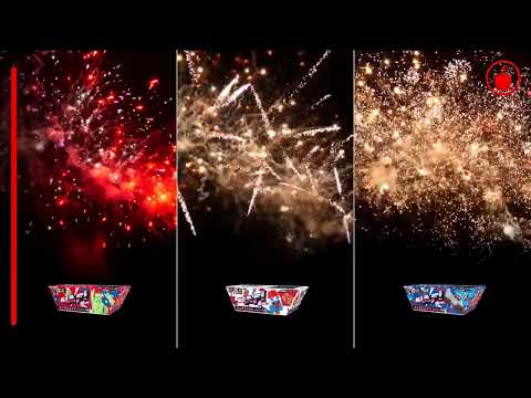 Buy #litAF®! 135 Shots XL® Aerial Finale Set® Fireworks Online – Red ...