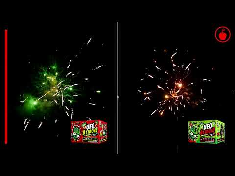 Buy UFO Attack!™ XL® Aerial Finale Set® Online – Red Apple® Fireworks