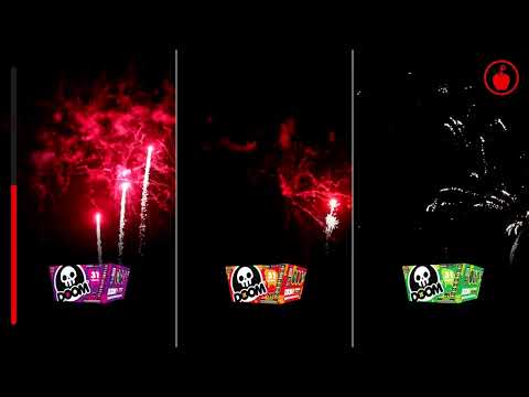 Buy Doom® Case 93 Shot XL® Aerial Finale Sets® Fireworks Online – Red ...